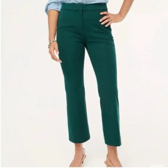 J. Crew | Pants & Jumpsuits | J Crew Kelsey Flare Ankle Hunter Green ...
